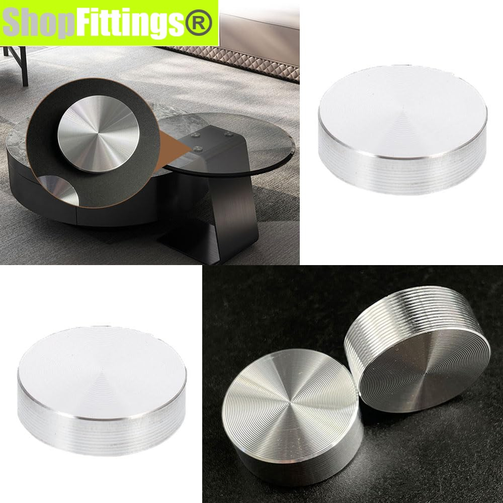 Jual Tatakan Laser Bulat Kotak Aluminum Disc Glass Table Top Adapter ...