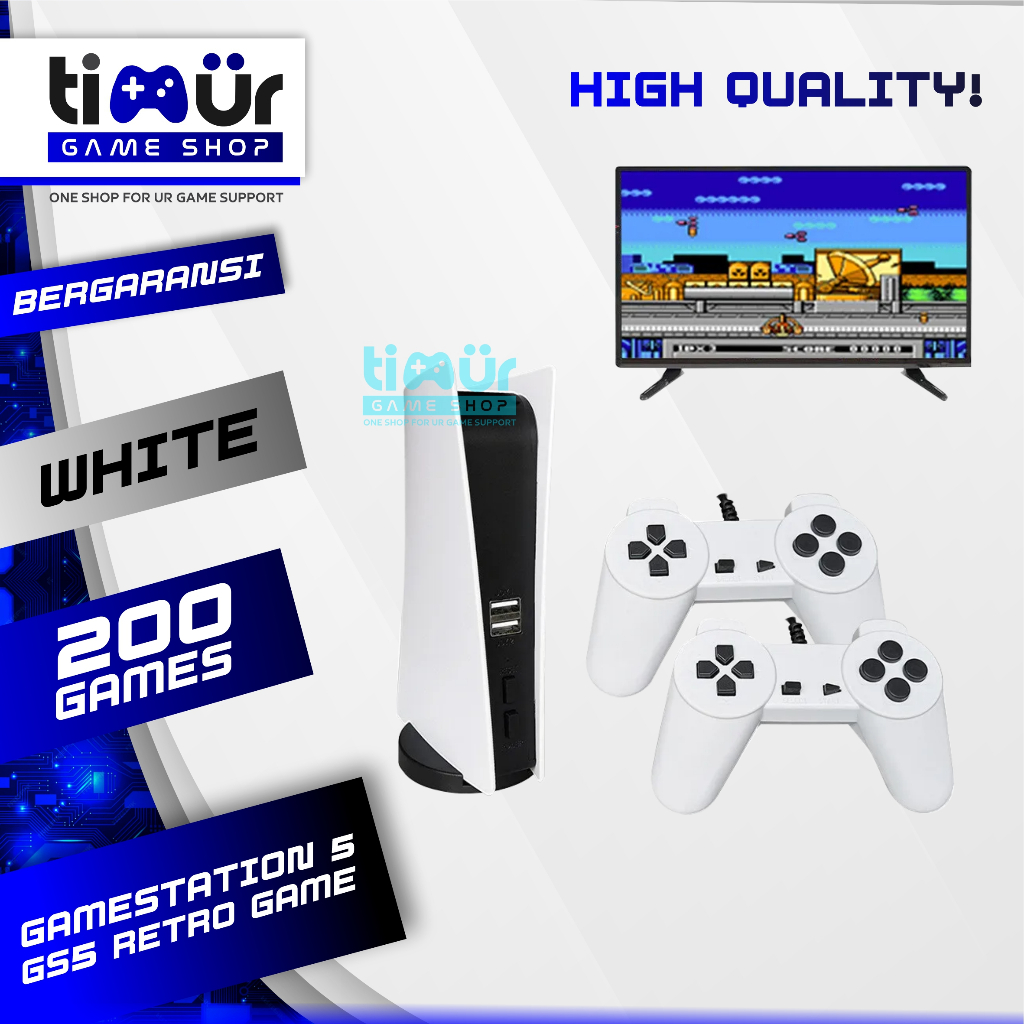 Jual Gamestation 5 GS5 Video Game Console USB With Retro 200 Game ...