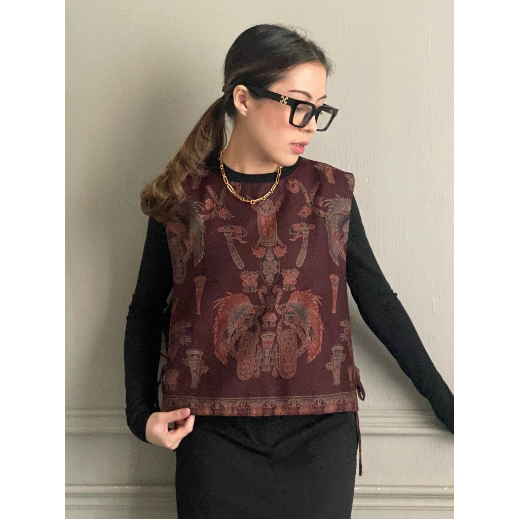 Jual Batik Vest - Woman At Work | Shopee Indonesia