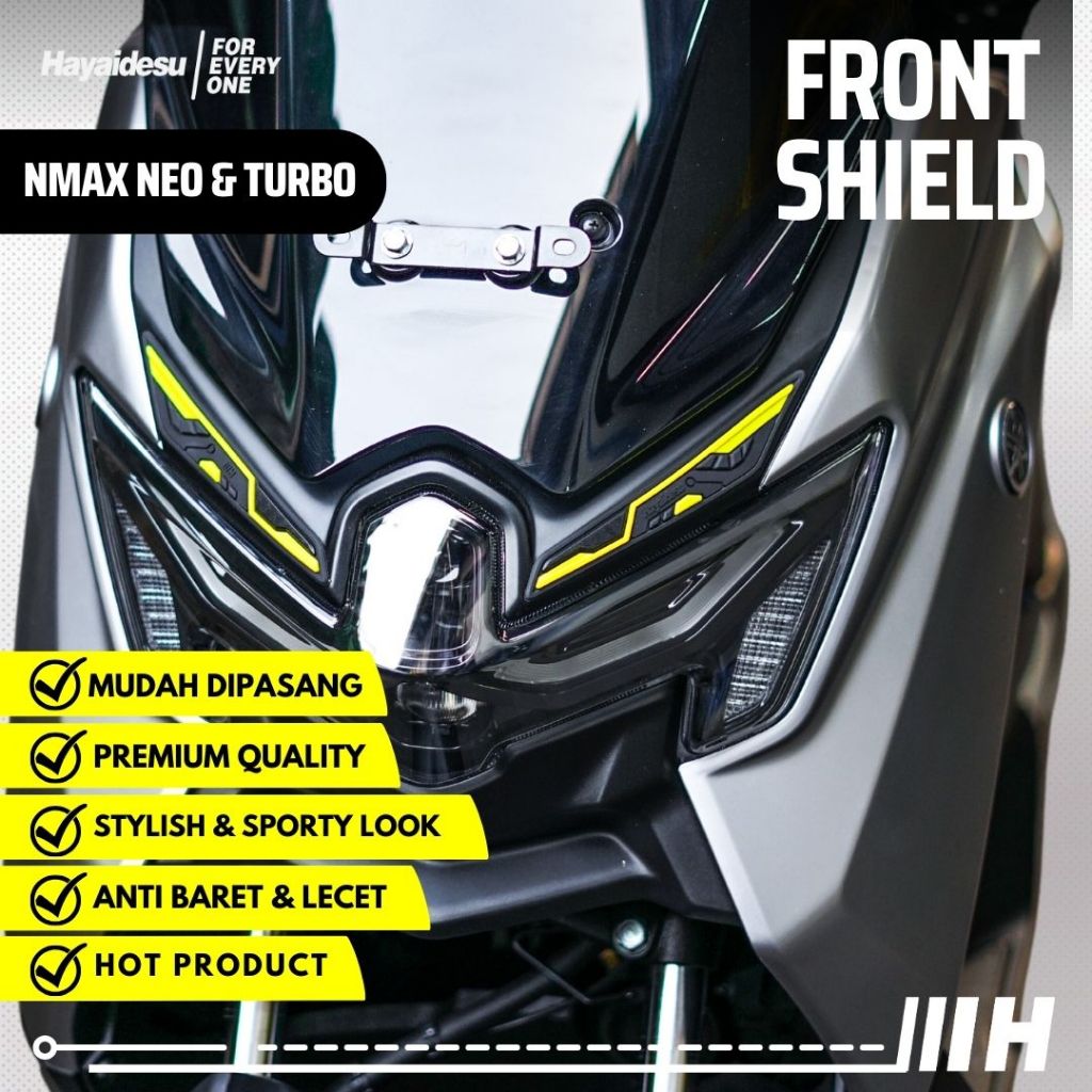 Jual Hayaidesu Yamaha NMAX NEO & TURBO Front Shield Body Protector ...