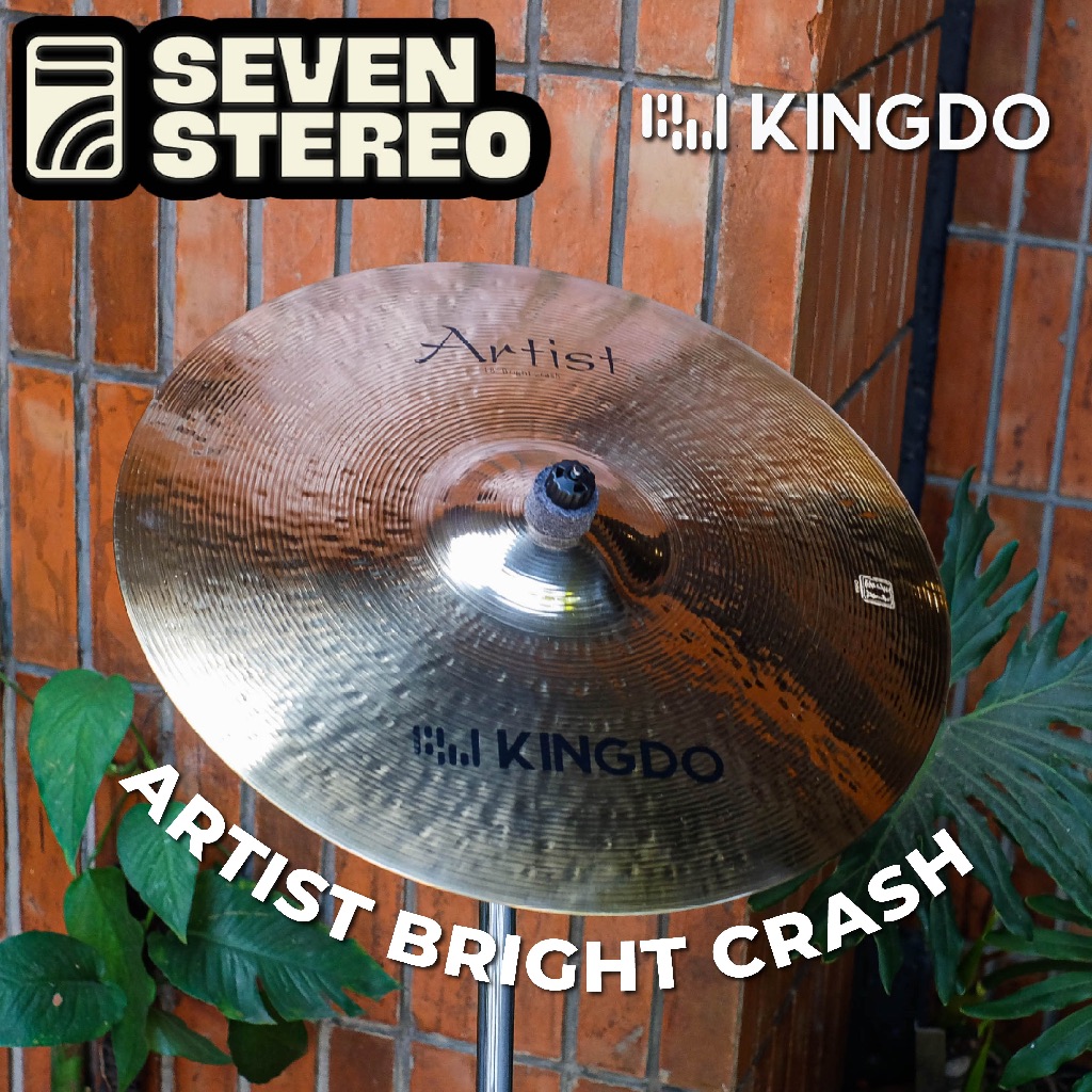 Jual Kingdo AR-BR18C Artist Bright Crash 18" Cymbal | Shopee Indonesia