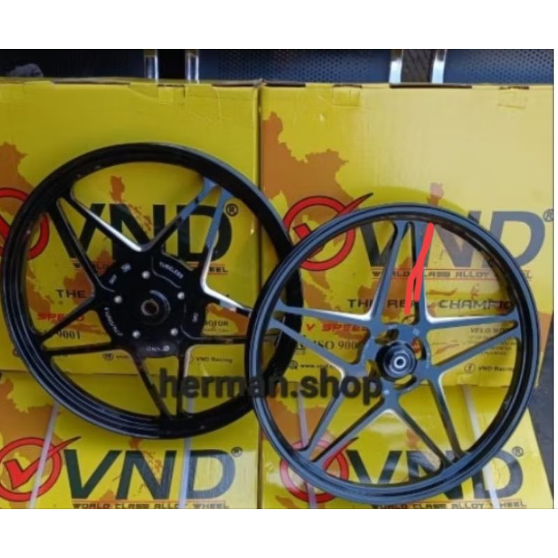 Jual Variasi motor Velg VND R17 Vario125 150 Beat Mio M3 Scoopy Genio ...