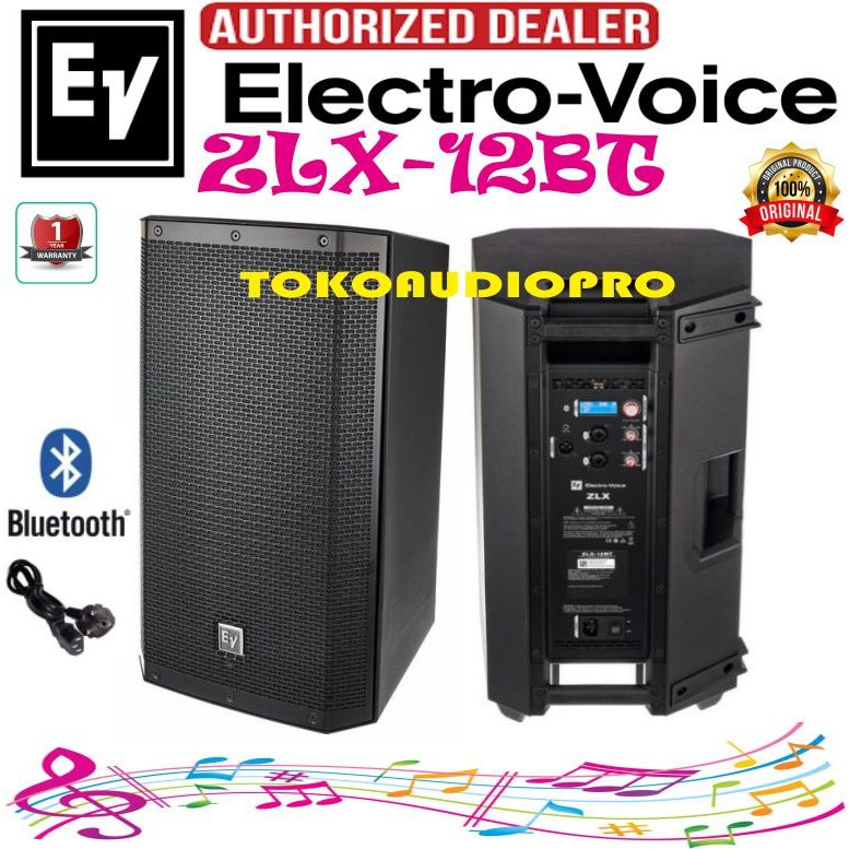 Jual Speaker Aktif Electro-Voice ZLX12BT 1000W 12 inch Speaker Aktif ...