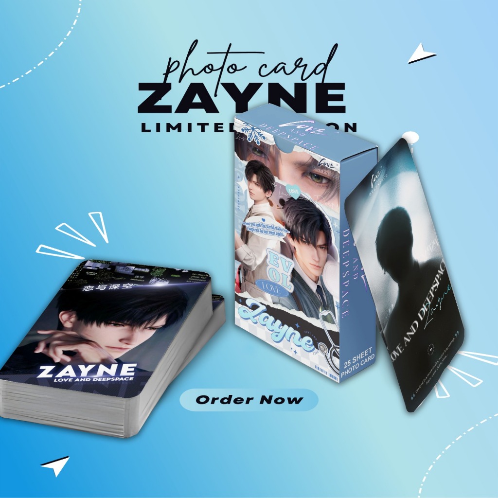 Jual PHOTOCARD GAME LOVE AND DEEPSPACE ZAYNE PREMIUM | Shopee Indonesia