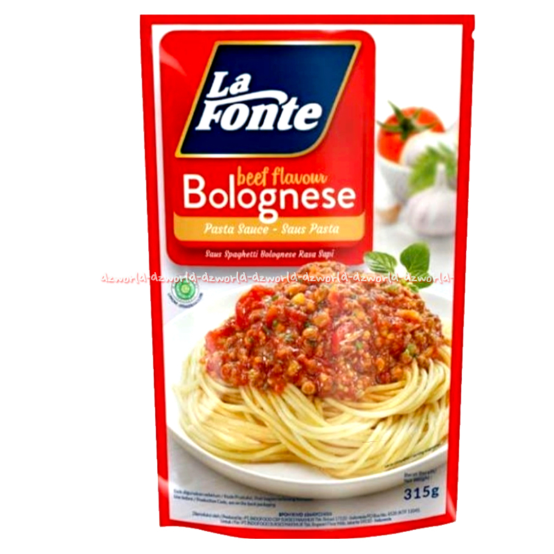Jual La Fonte Bumbu Spaghetti 315gr La Fonte Bolognese Saus Spageti ...
