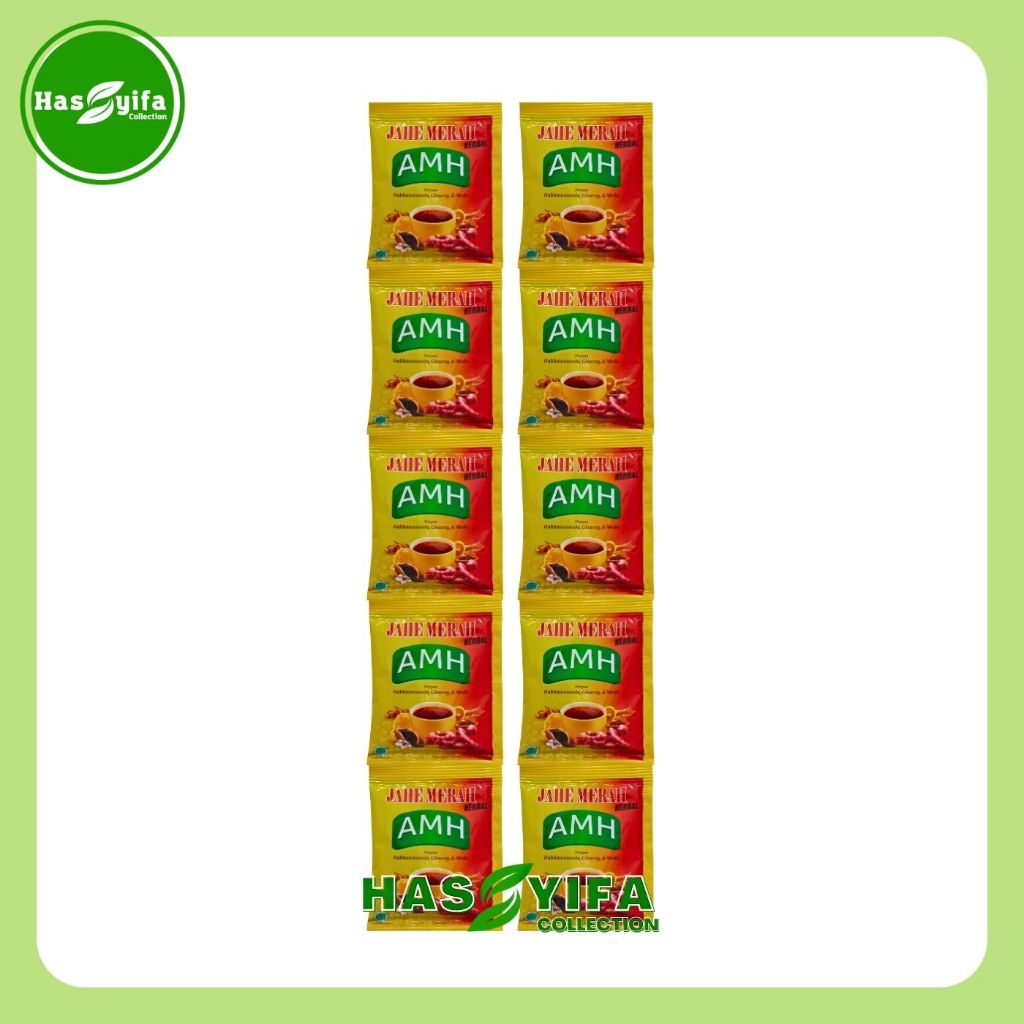 Jual Amh Jahe Merah Super Herbal Habbatussauda Madu Kemasan Renceng isi ...