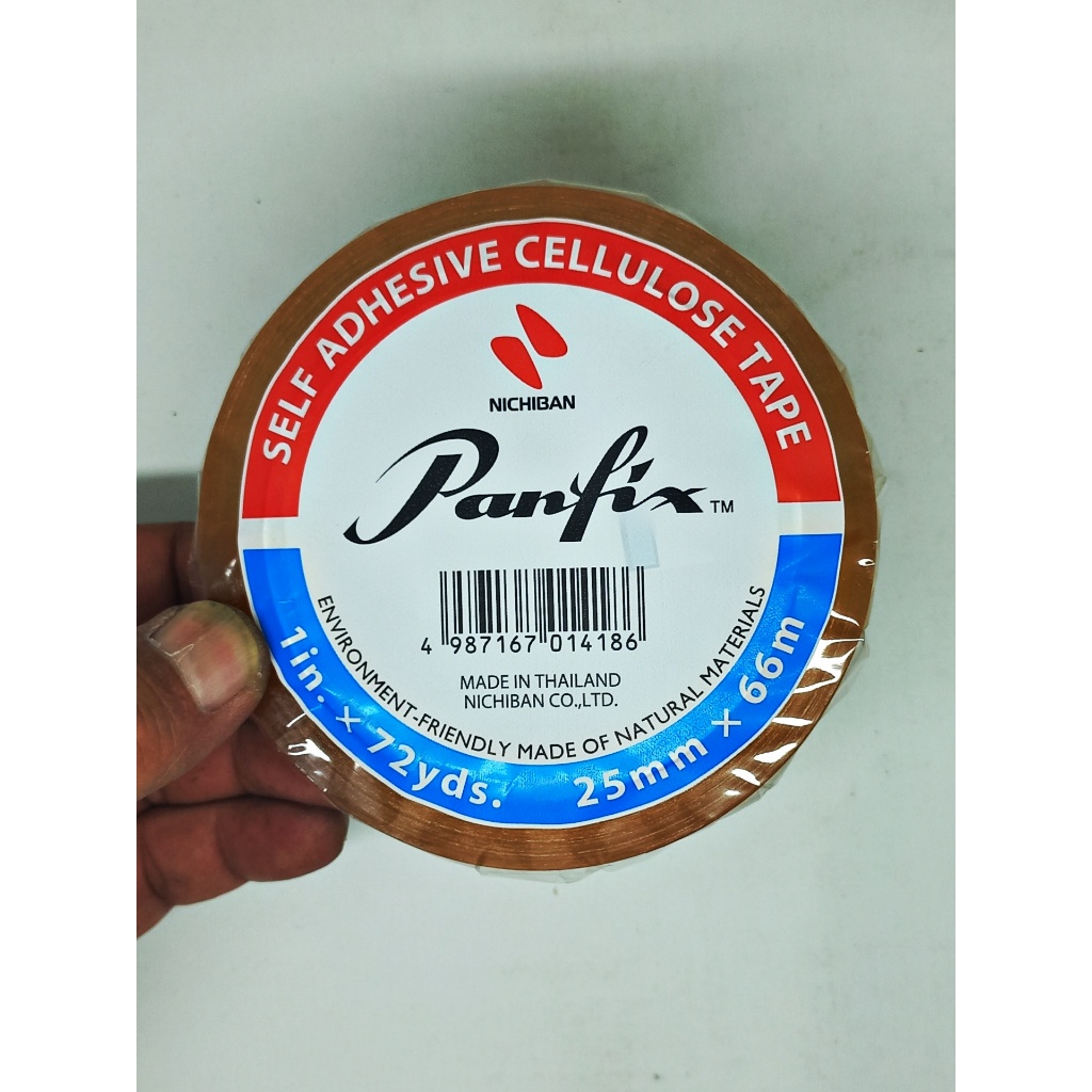 Jual Dijual Murah Aja - Selotip Nichiban Panfix Lakban Bening - 1 in. x ...