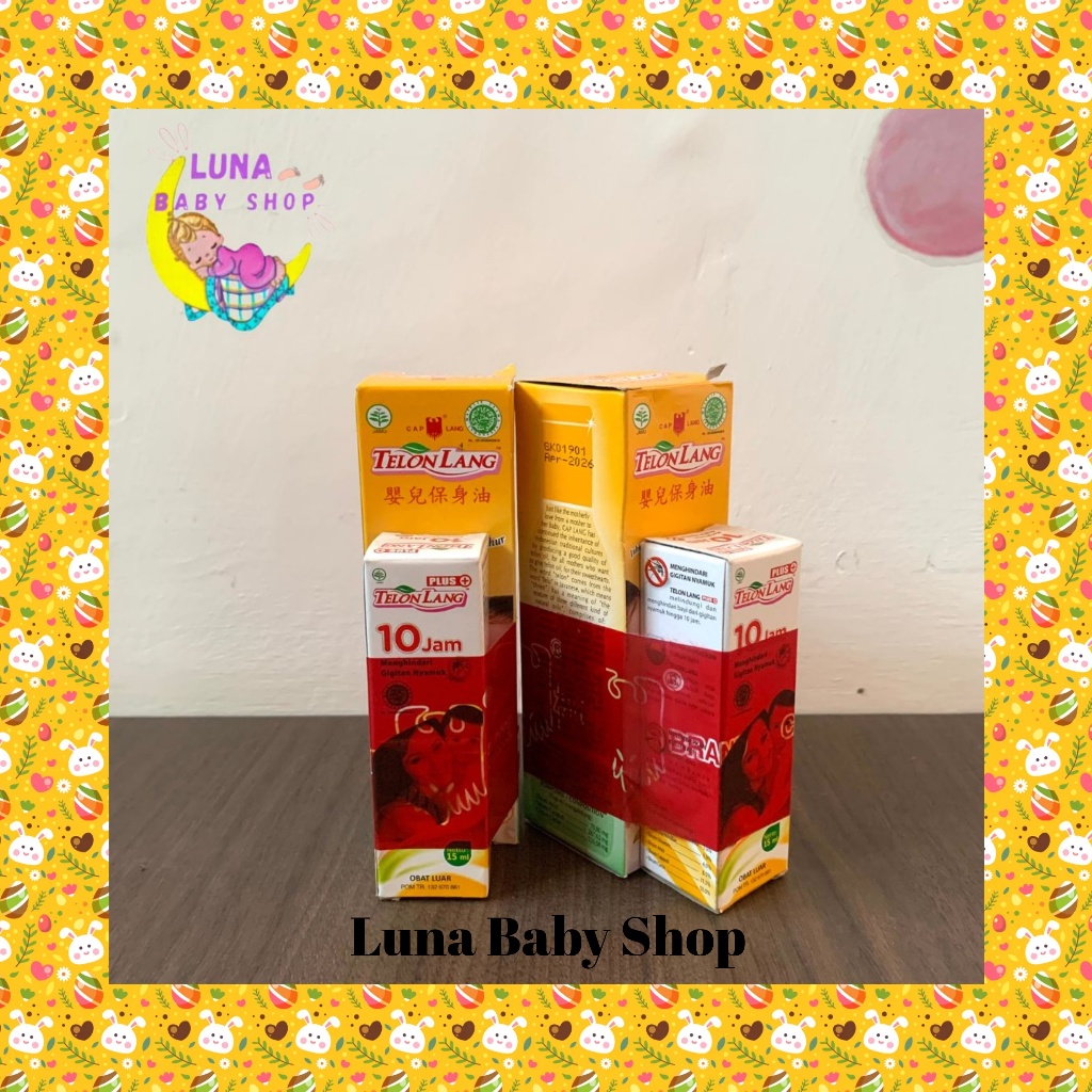 Jual Cap Lang Telon Lang 60ml Free Telon Lang Plus 15ml | Shopee Indonesia