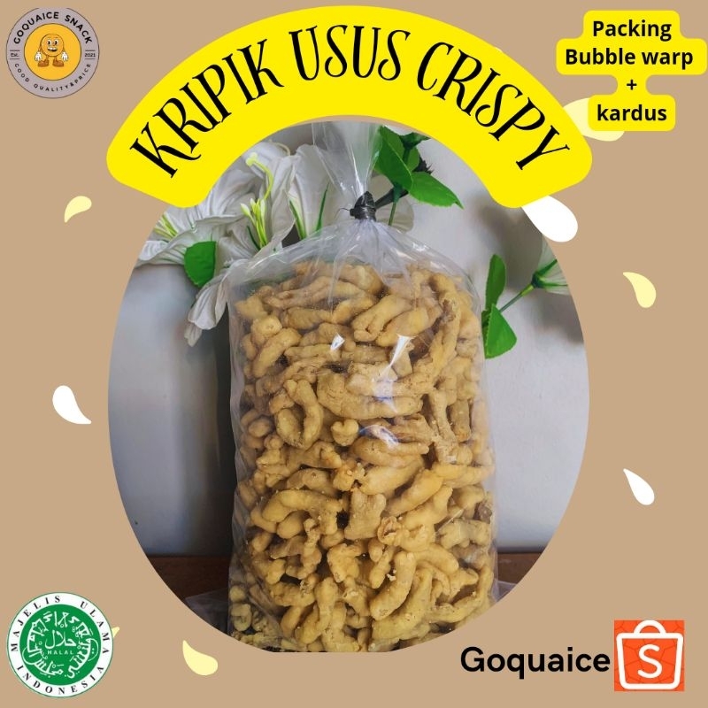 Jual Kripik Usus Ayam Crispy / Gurih 1 kg - Snack / Keripik / Makanan ...