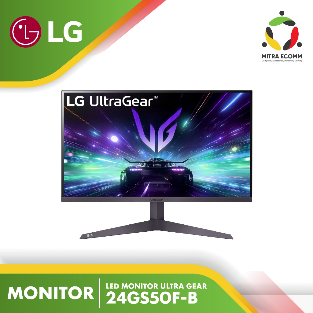 Jual Monitor Gaming LG UltraGear 24GS50F-B 24" FHD VA 180Hz | Shopee ...