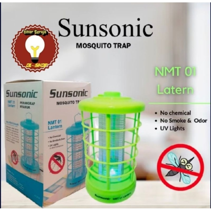 Jual Perangkap Nyamuk Sunsonic NMT 01 Lantern Bebas kimia Asap Bau ...