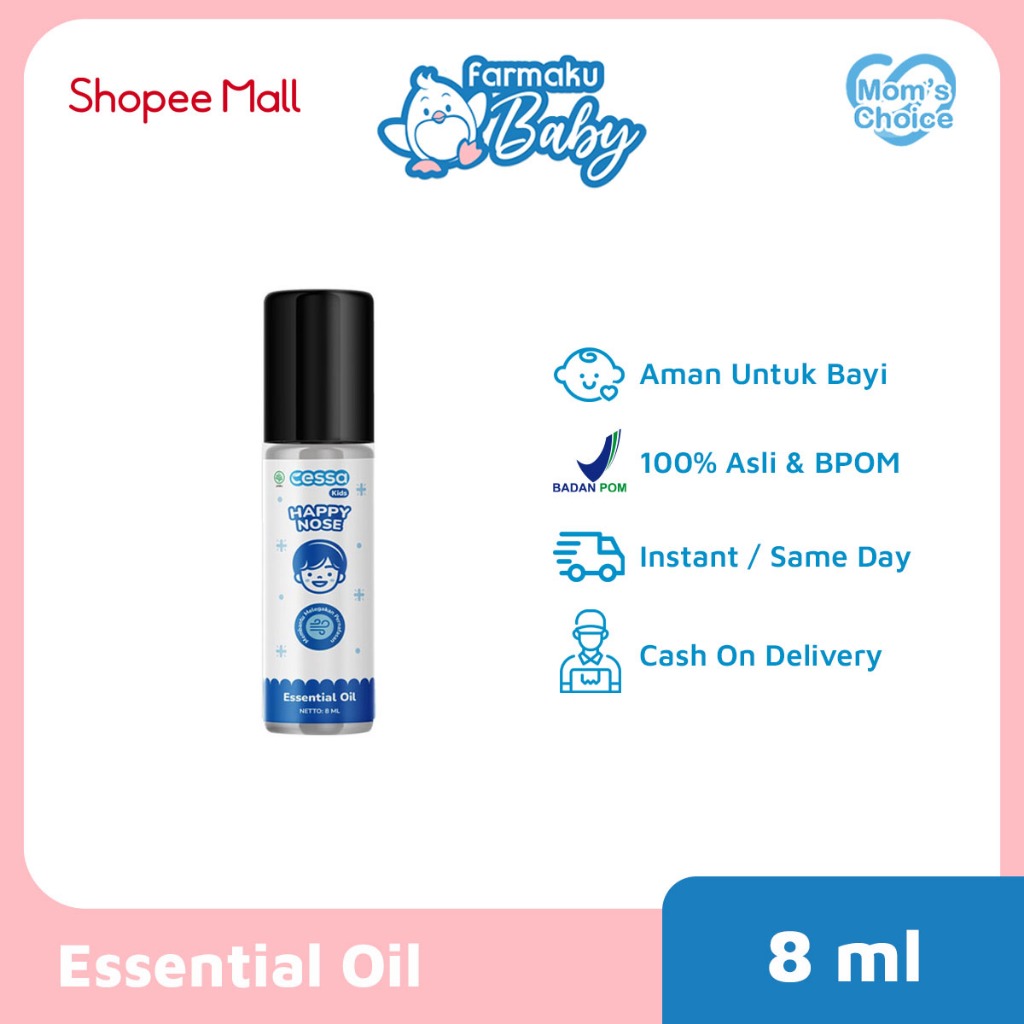 Jual Cessa Kids Happy Nose 8 ml - Essential Oil Redakan Batuk & Pilek ...