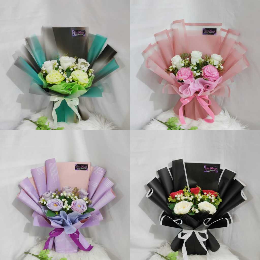 Jual Buket Bunga Artificial (Size Medium) | Shopee Indonesia