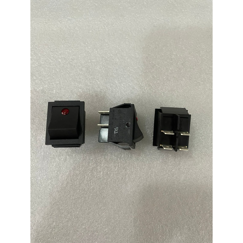 Jual Saklar Rocker switch BESAR SOKEN 16A Titik merah 4 pin / 4 kaki ON ...