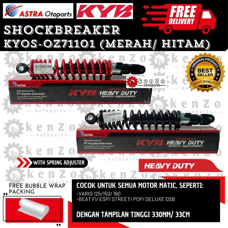 Jual [Original Shockbreaker] [Kyb Heavy Duty] Shock Belakang Motor ...