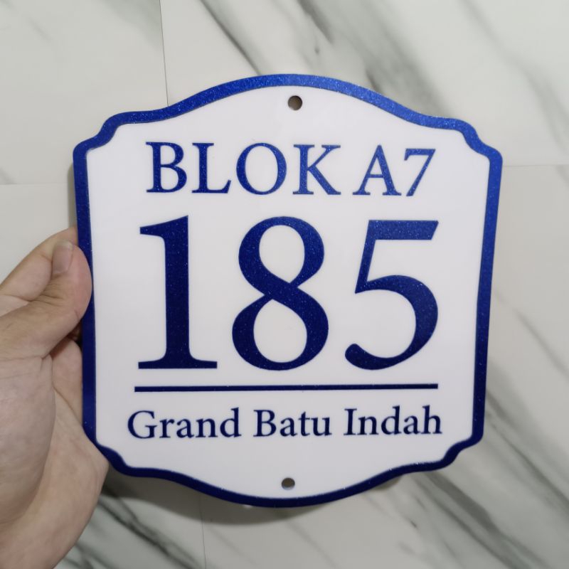 Jual PAPAN NOMOR RUMAH AESTHETIC / NOMER RUMAH | Shopee Indonesia