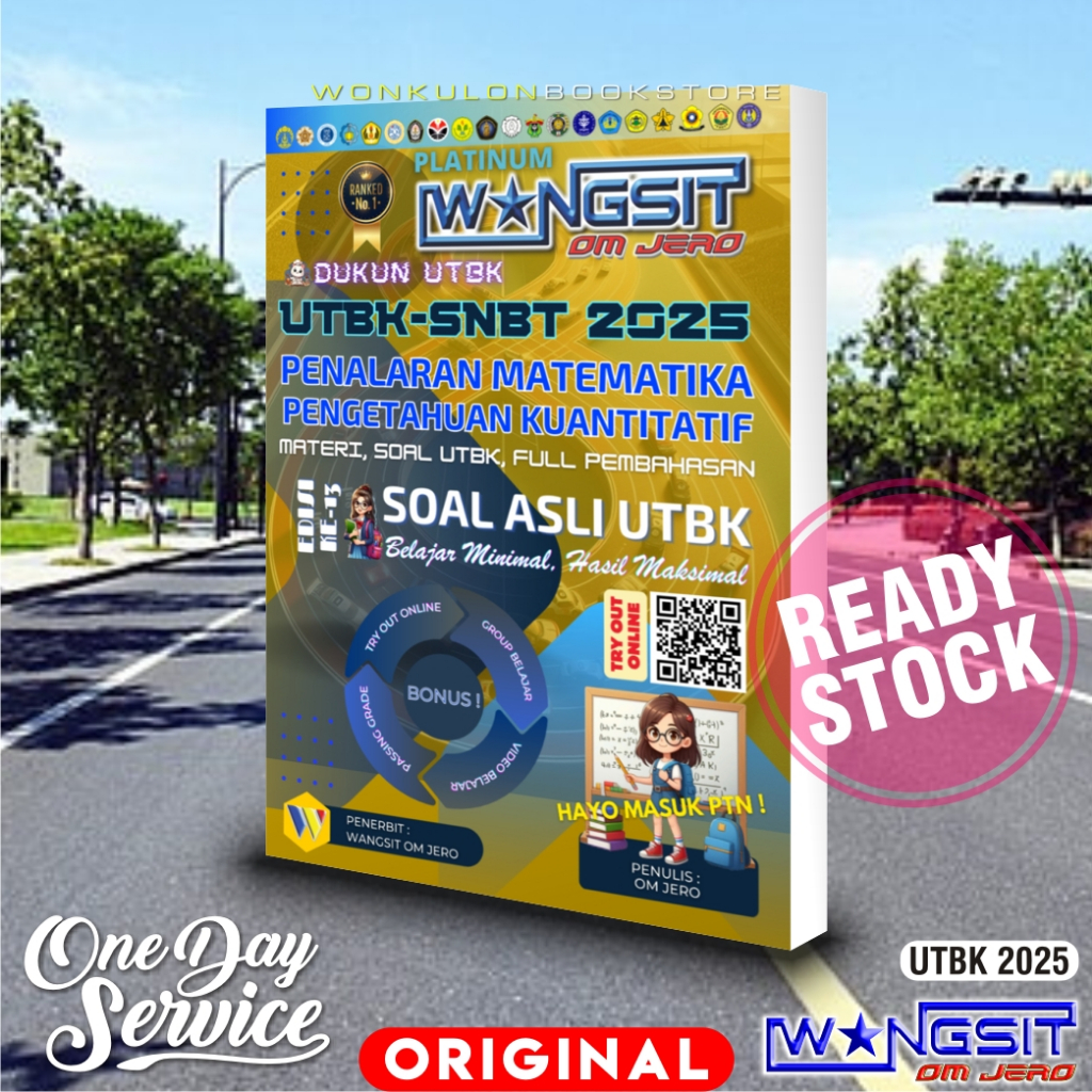 Jual BUKU WANGSIT UTBK SNBT OM JERO PENALARAN MATEMATIKA & PENGETAHUAN ...