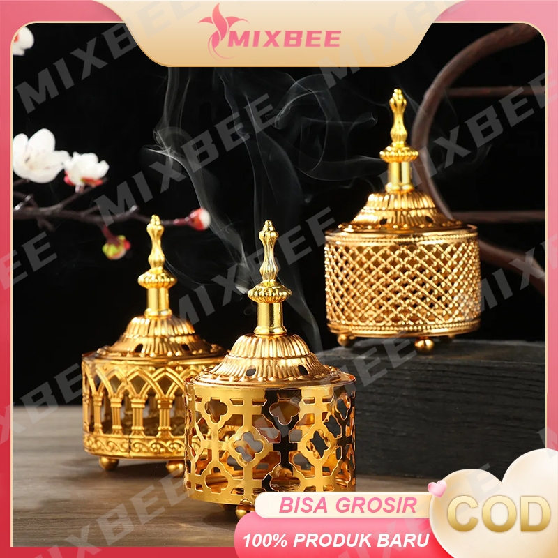 Jual Mabkhara Gold Arab Mabkhara Emas Dupa Prapen Dupa Tempat Dupa ...
