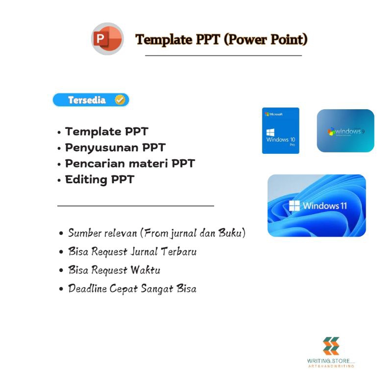 Jual Template PPT (template & penyusunan) | Shopee Indonesia