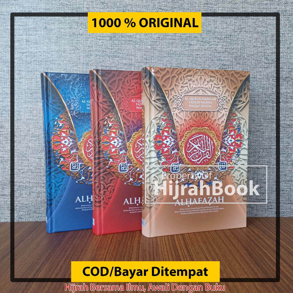 Jual COD Al Quran Hafalan Alhafazah ukuran Sedang A5 Terjemah Per Ayat ...