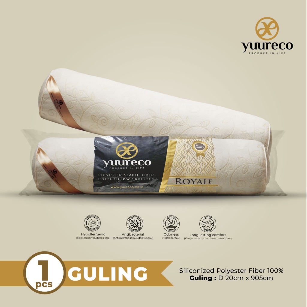 Jual Guling Tidur Dakron Silikon Grade A Extra Soft Series Royale by ...