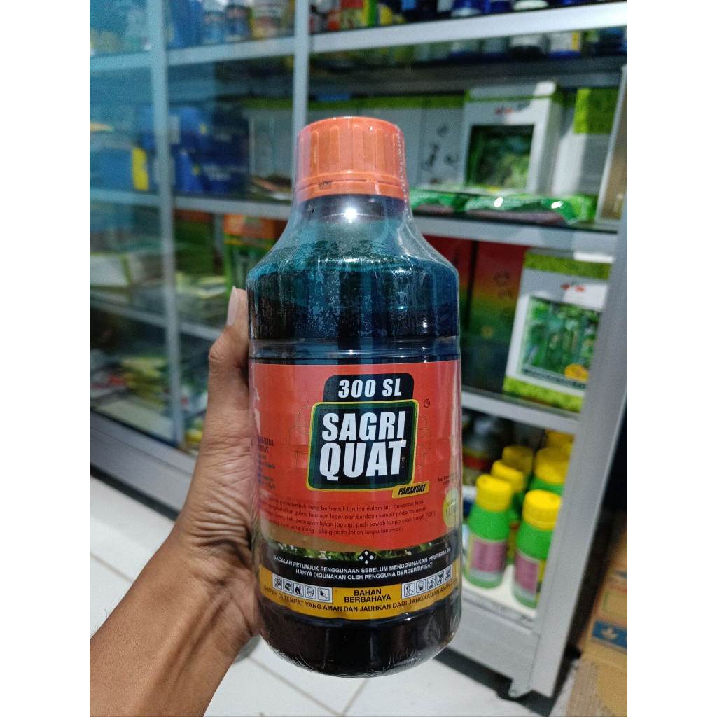Jual Racun Rumput SAGRIQUAT 300 SL - 1 Liter | Shopee Indonesia