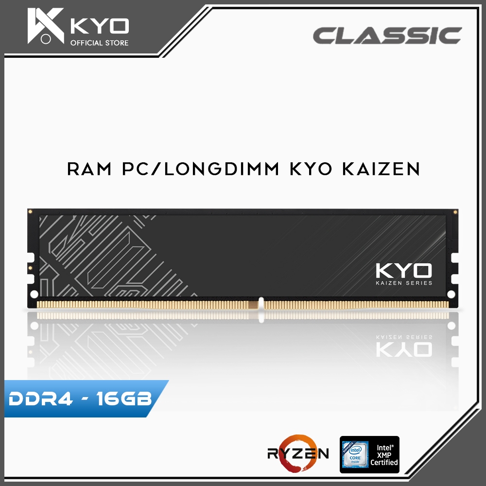 Jual KYO Kaizen Memory RAM DDR4 16GB (1x16GB) 2666 3200 MHz PC21300 PC25600 RAM PC DDR4 16GB ...