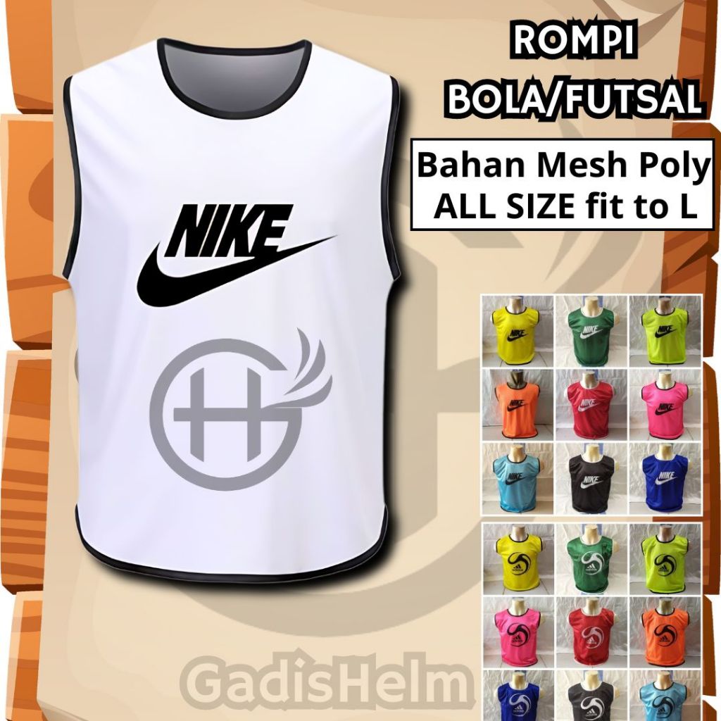 Jual Rompi Futsal Rompi Sepak Bola Rompi Latihan | Shopee Indonesia