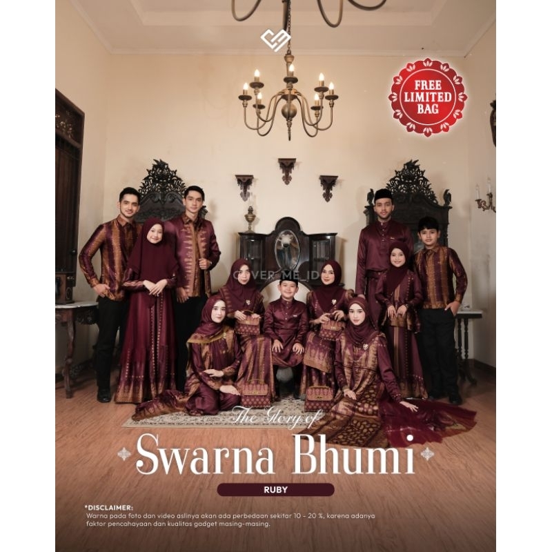 Jual [DP PRE-ORDER] Swarna Bhumi RUBY Sarimbit Coverme 2025 - Sarimbit Lebaran - Swarna Bhumi ...