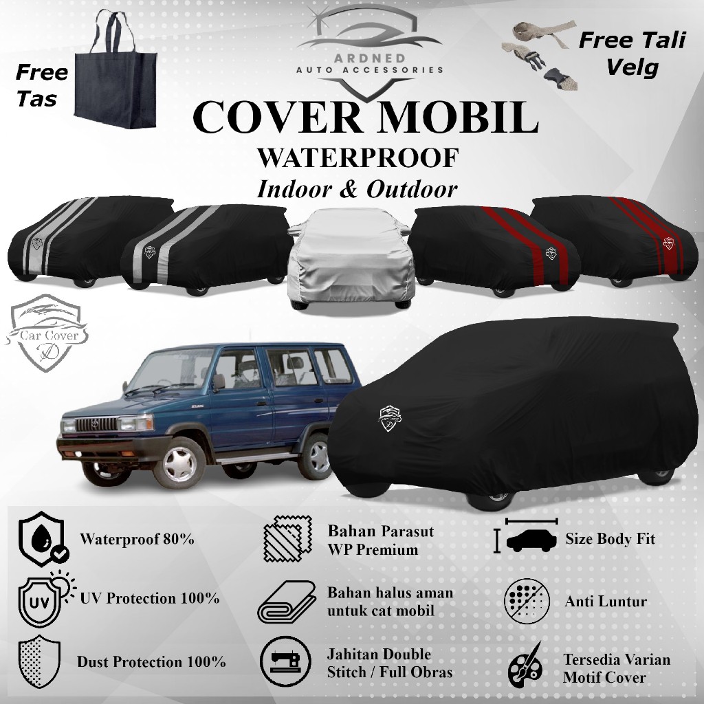 Jual Selimut Sarung Cover Body Mobil Kijang Super grand extra short ...