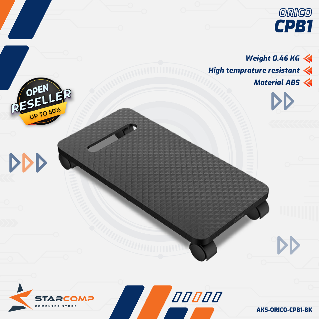 Jual ORICO Computer Host Bracket with Wheels - CPB1 Alas Komputer | Shopee Indonesia