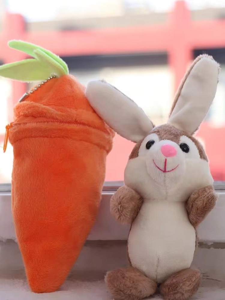 Jual TAIYO Rabbit Carrot Doll Boneka Kelinci Wortel Plush Toys ...
