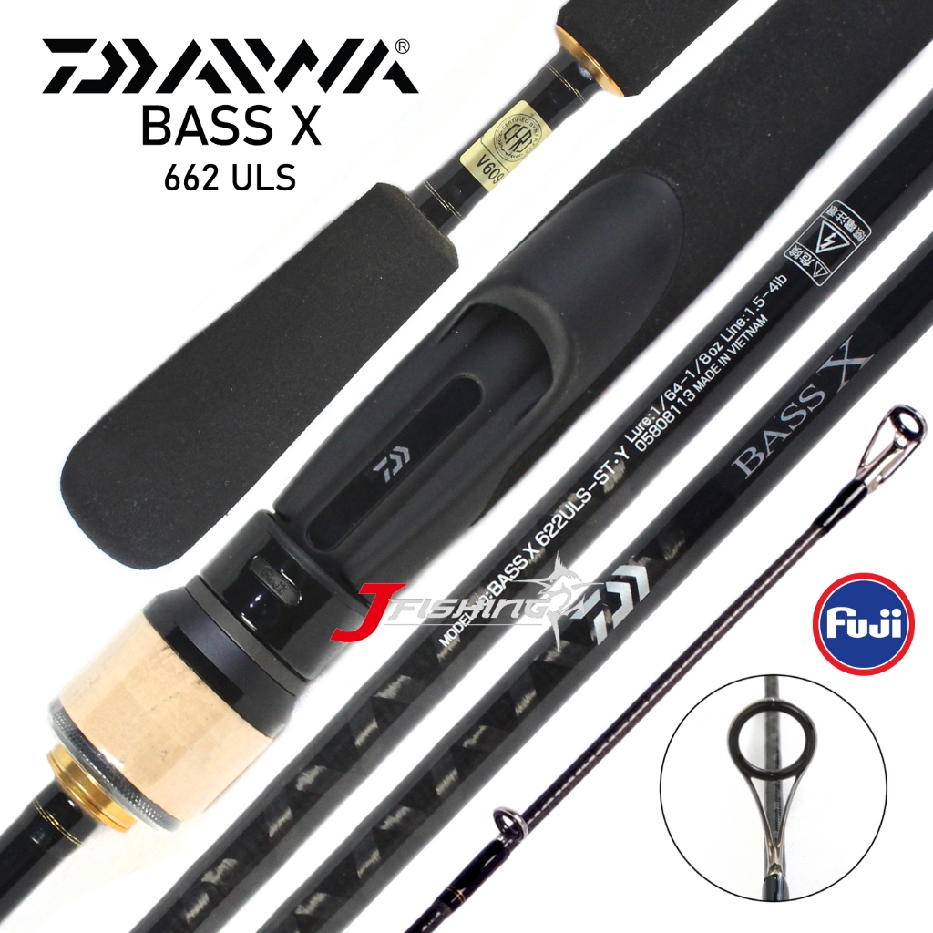 Jual Joran DAIWA Bass X | 662LS 662ULS 642MLS | Spinning | Kolam Sungai Danau | Resmi | Shopee ...