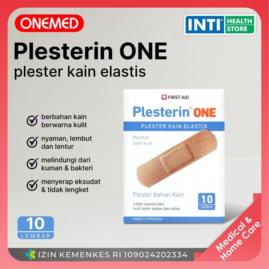 Jual Onemed | Plesterin One P1 Amplop Isi 10 Lembar | Plester Sachet ...