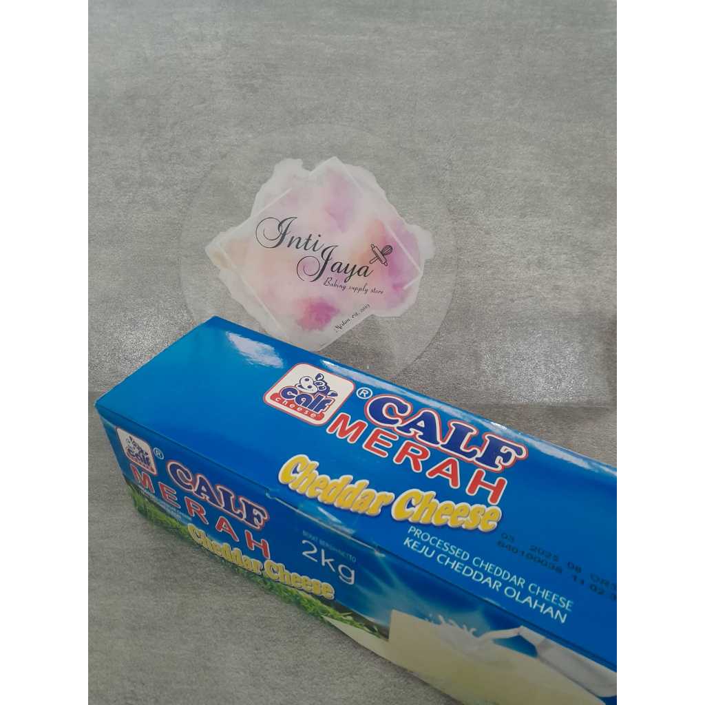 Jual CALF CHEDDAR CHEESE 2KG ALL VARAIN | Shopee Indonesia