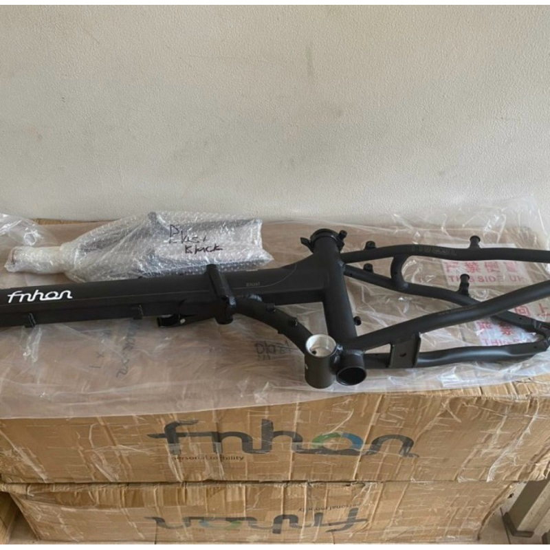 Jual Frame set Fnhon Blast V brake lengkap handlepost dan fork | Shopee ...