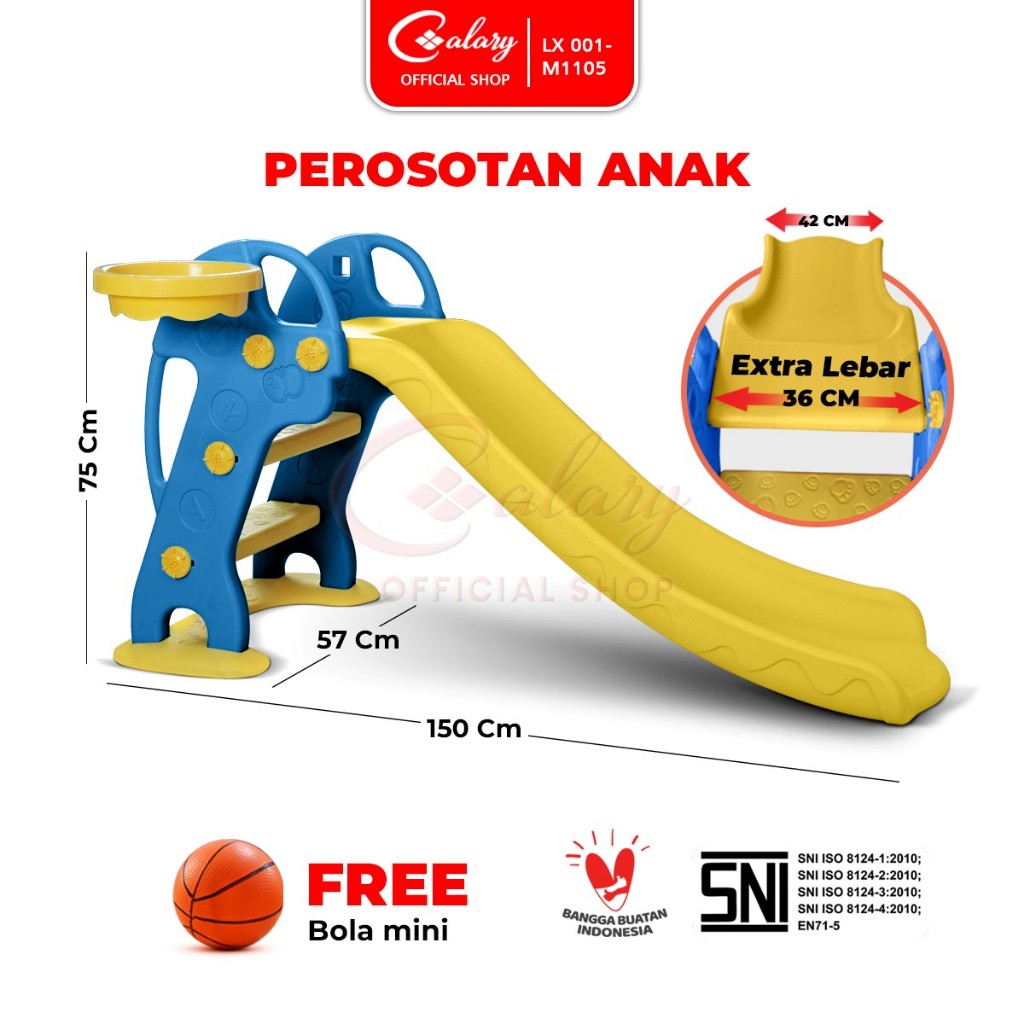 Jual MOLION Perosotan Mainan Anak SNI FREE Bola Mini Indoor Berstandar ...