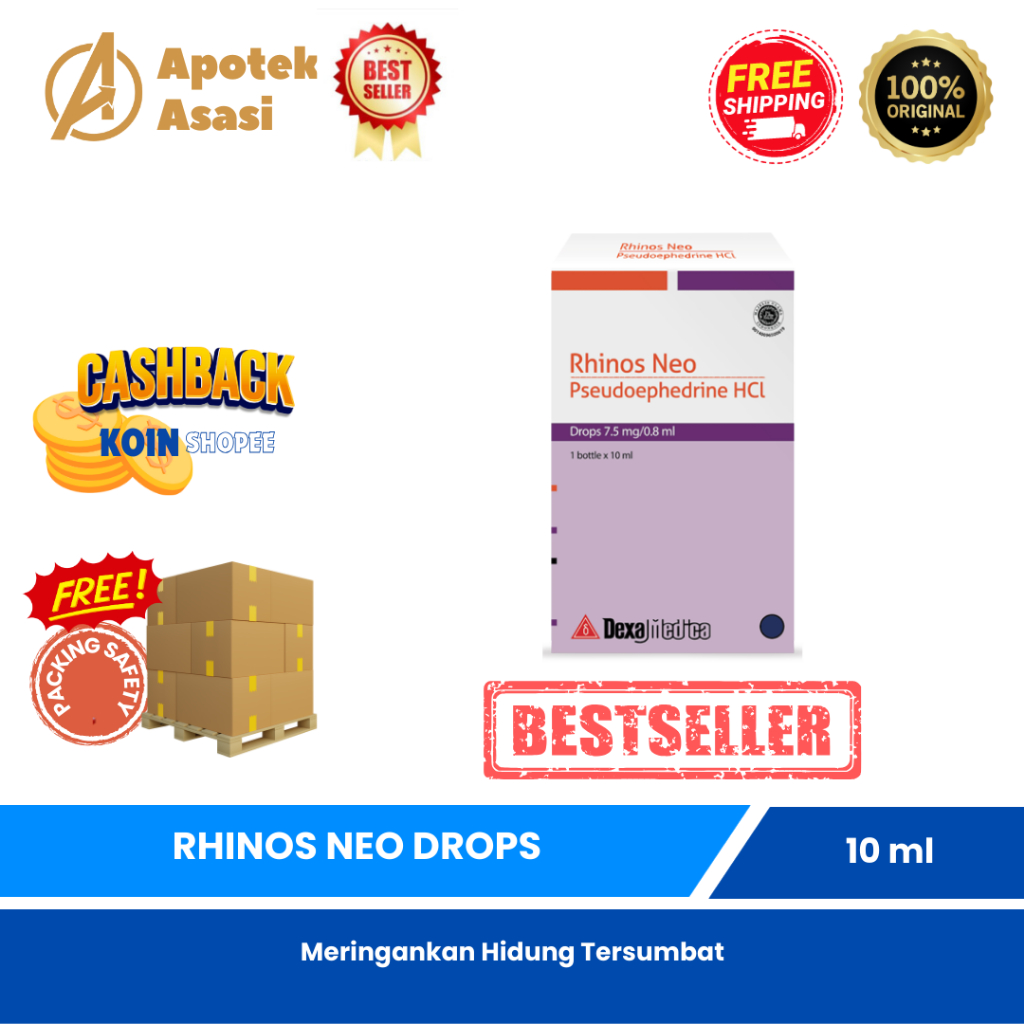 Jual RHINOS NEO DROPS 10 ML | Shopee Indonesia