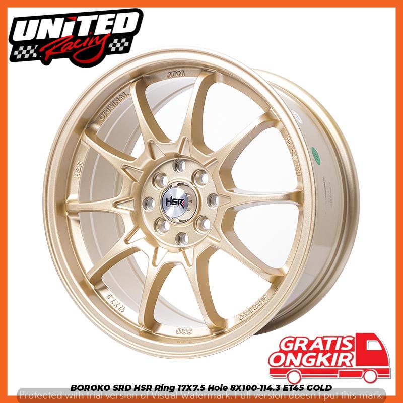 Jual VELG RACING MODEL CE28 RING 17 GOLD MOBIL AVANZA VIOS CITY BALENO BINGUO R17 VELAG HSR ...