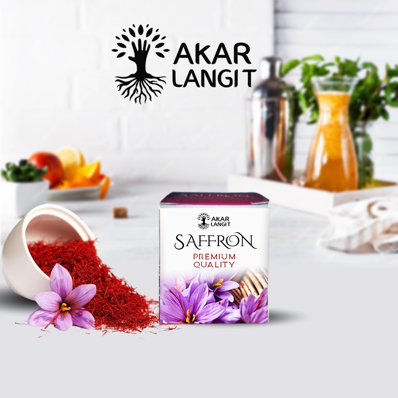 Jual Safron / Saffron 1 gr Akarlangit Super Negin Premium Quality ...