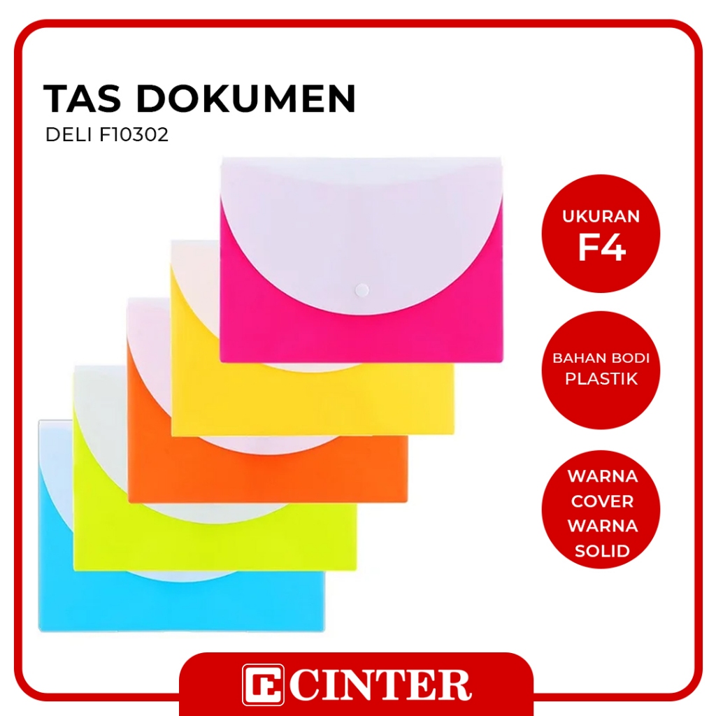 Jual DELI - MAP KANCING / TEMPAT FILE / TEMPAT DOKUMEN RIO F10302 ...