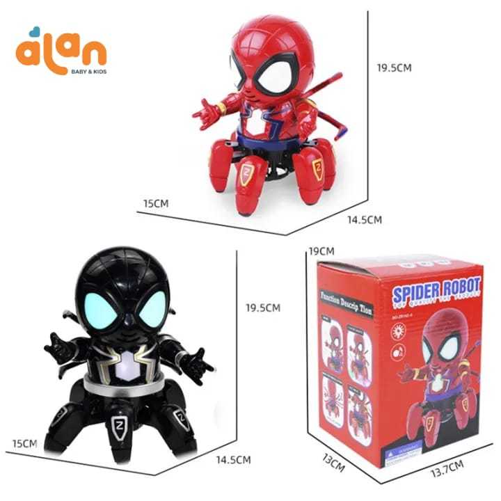 Jual Mainan Robot Dance Spider Led (ZR142-6) | Shopee Indonesia