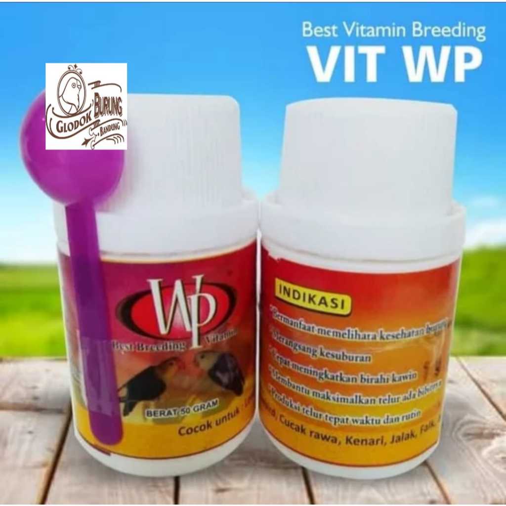 Jual WP Vitamin Burung Multivitamin Ternak Lovebird Parrot Murai ...