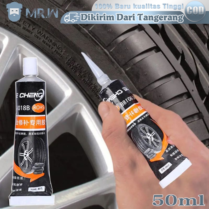Jual 50ml Lem Ban Mobil Super Kuat Tire Repair Glue Lem Karet Tambal ...