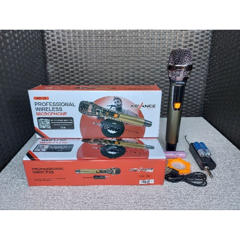 Jual Advance Mic Wireless 102 Mik Wireless Advance 102 | Shopee Indonesia
