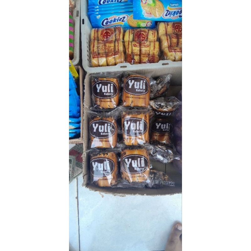 Jual ROTI YULI coklat meses dan coklat kacang Per PCS/Satuan/Bijian ...