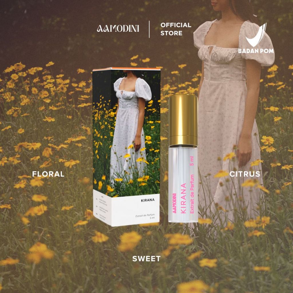 Jual Aamodini Extrait de Parfum Travel Size Kirana | Shopee Indonesia