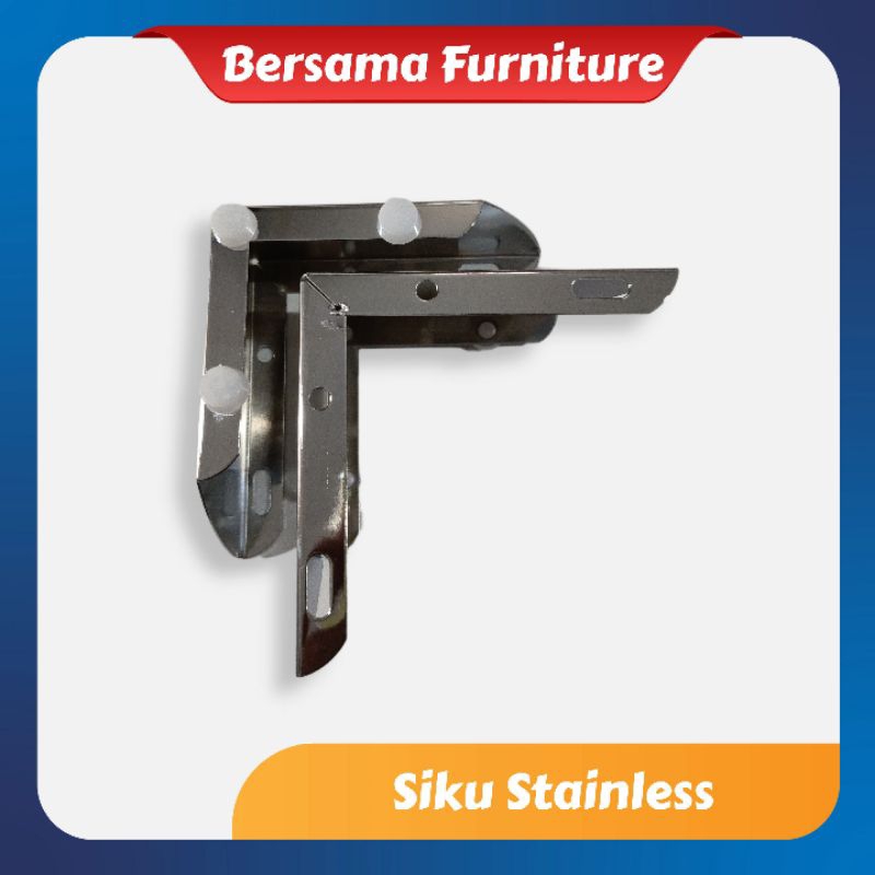 Jual Kaki Sofa Model L / Kaki Siku Sudut L / Kaki Stainless CHROME DAN ...
