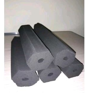 Jual 1Kg arang briket areng briquette charcoal hexagonal batok kayu ...