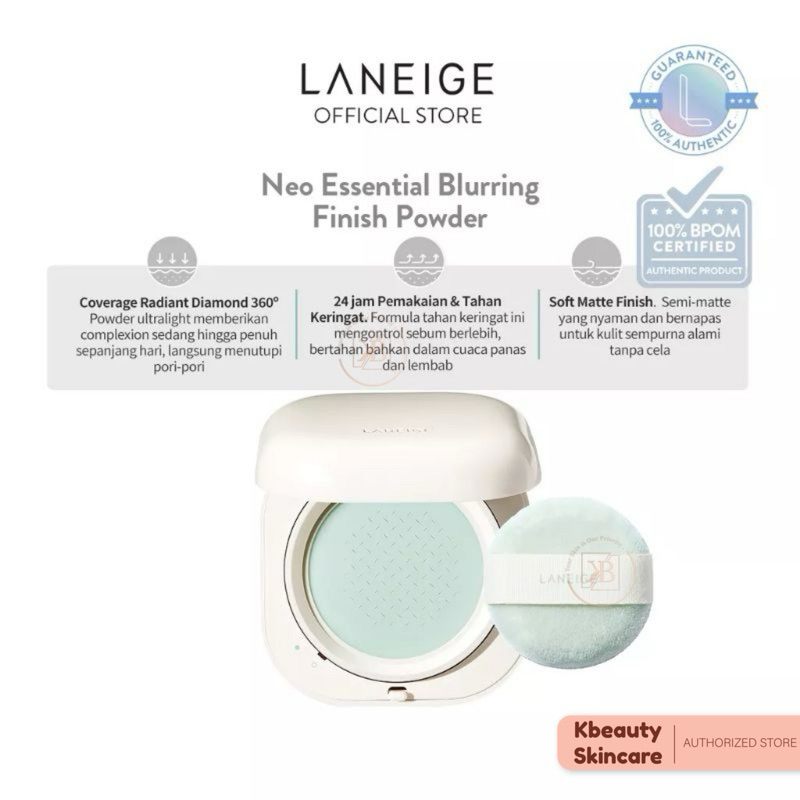 Jual LANEIGE NEO Essential Blurring Finish Powder 7 gr | Shopee Indonesia